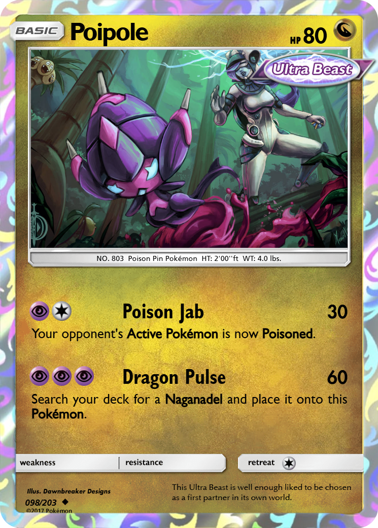 Poipole - Besbug | Pokécardmaker.net
