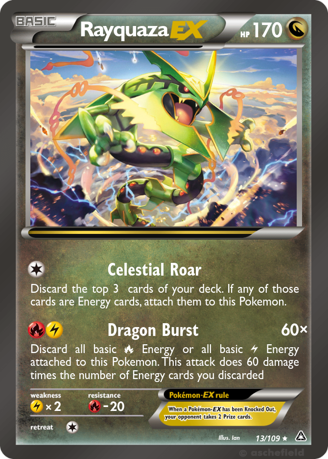 Rayquaza - Best_Pokemon_Cards | Pokécardmaker.net