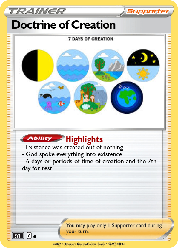 Doctrine of Creation - Bethanychin | Pokécardmaker.net