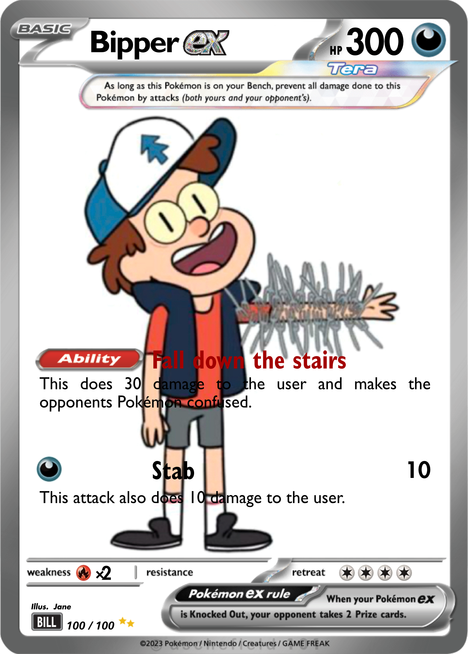 Bipper - BiLl-cIpHeR | Pokécardmaker.net