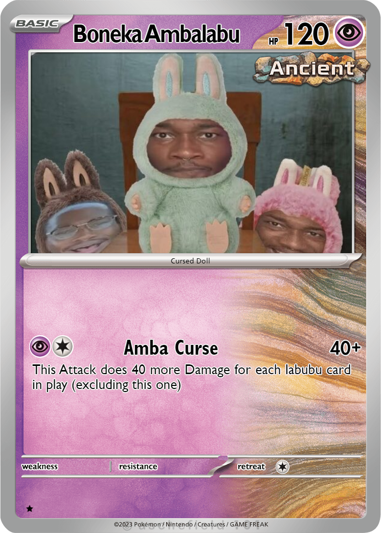 Boneka Ambalabu - BigFella | Pokécardmaker.net