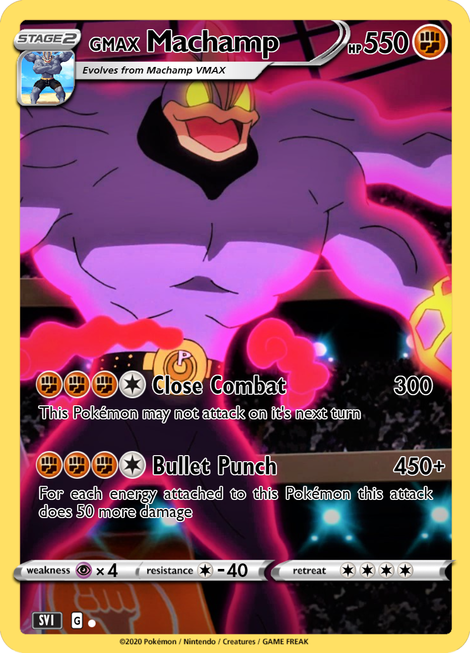 Machamp - Bilalscustomcards1234 | Pokécardmaker.net