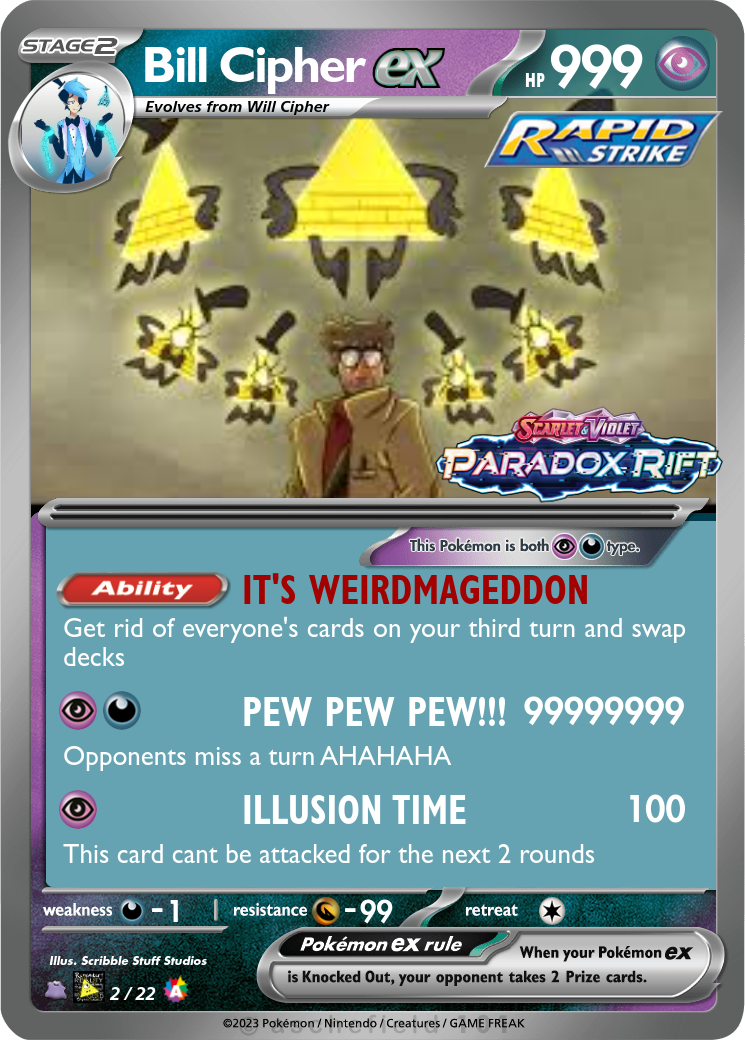 Bill Cipher - Bill_Cipher | Pokécardmaker.net
