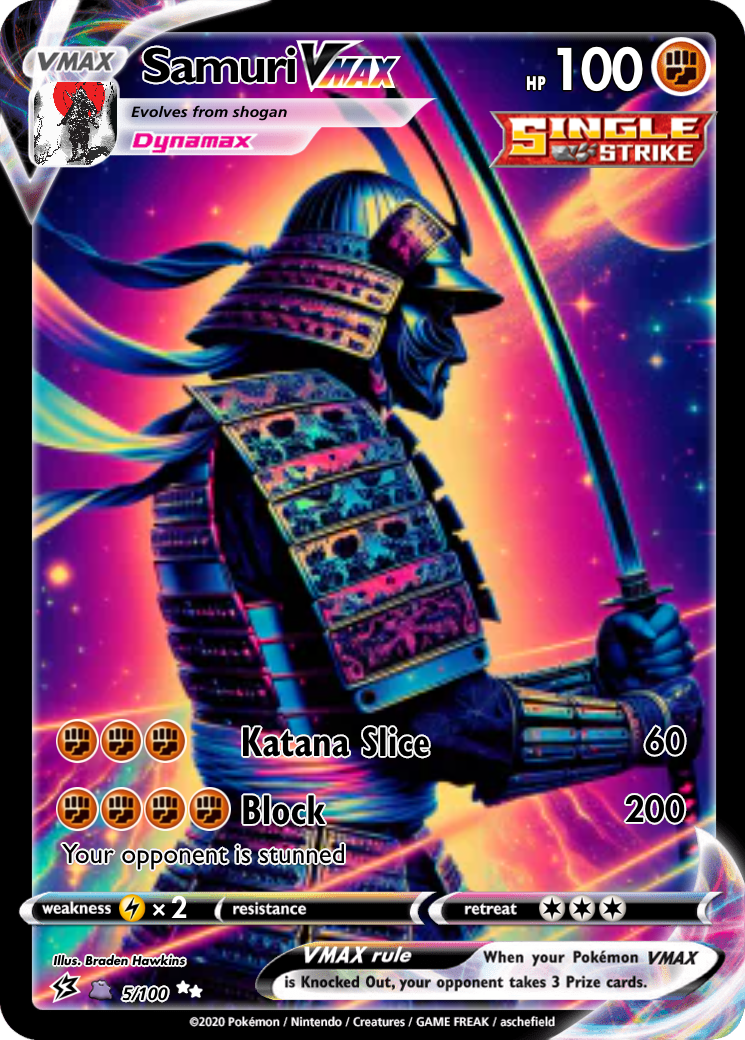 Samuri - Bingus_13 | Pokécardmaker.net