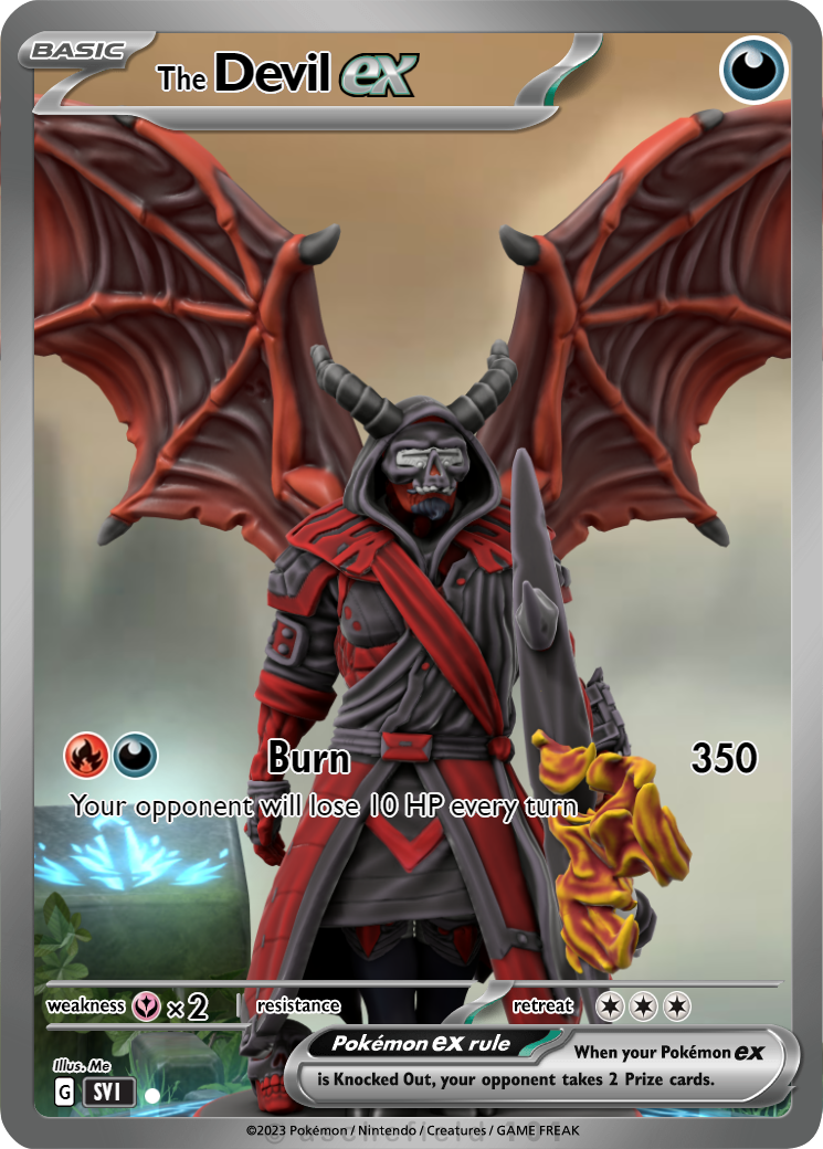 Devil - Blaggafish | Pokécardmaker.net