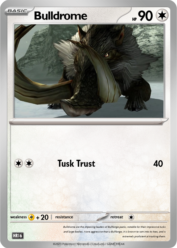 Bulldrome - Blasiantower | Pokécardmaker.net