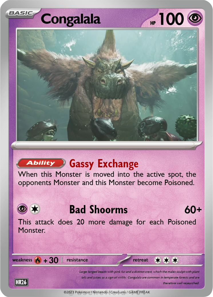 Congalala - Blasiantower | Pokécardmaker.net