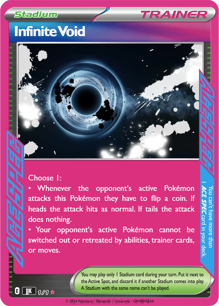 Infinite Void - BlueJoTheEpic | Pokécardmaker.net