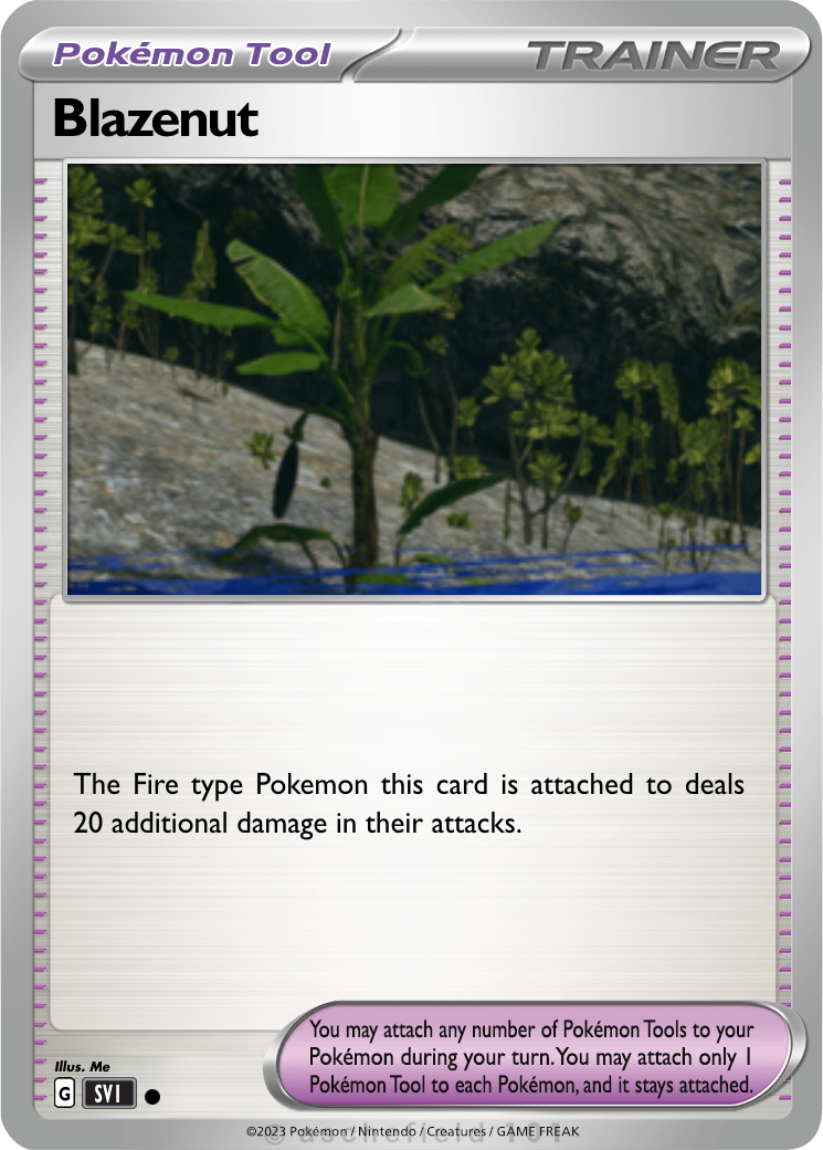 Blazenut - Bobb | Pokécardmaker.net