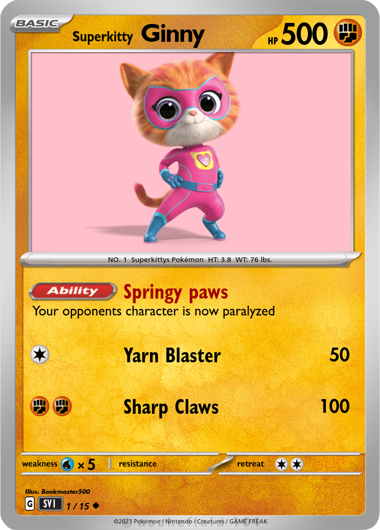 Ginny - Bookmaster500 | Pokécardmaker.net