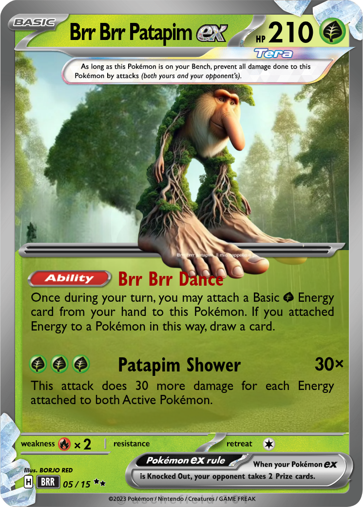 Brr Brr Patapim - BorjoRed | Pokécardmaker.net