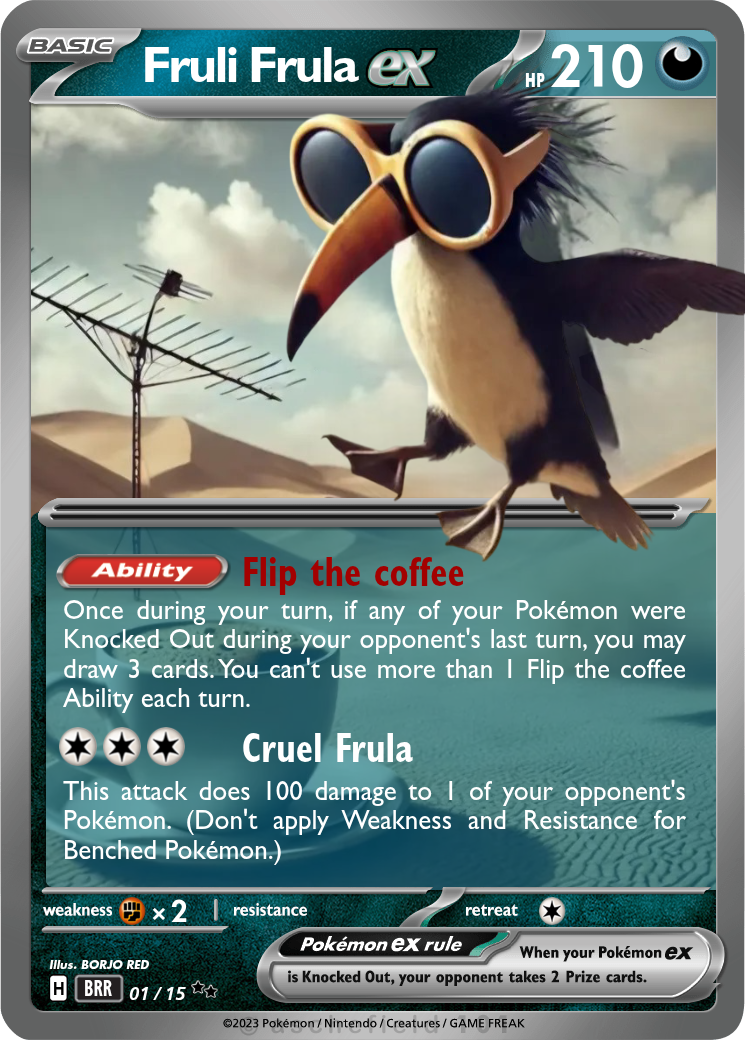 Fruli Frula - BorjoRed | Pokécardmaker.net