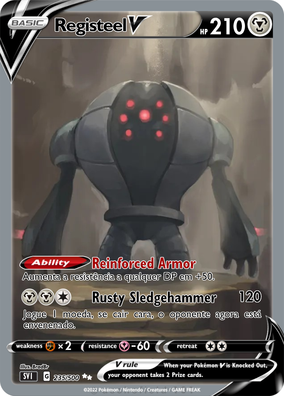 Registeel - BradBr | Pokécardmaker.net
