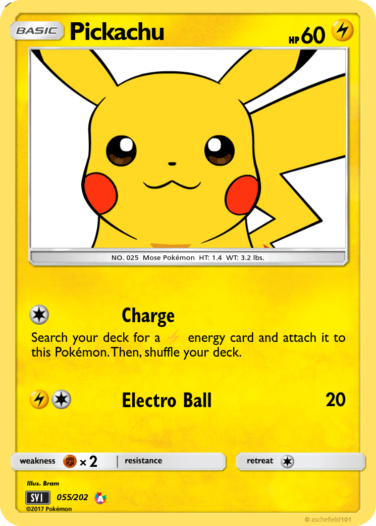 Pickachu - Bram12 | Pokécardmaker.net