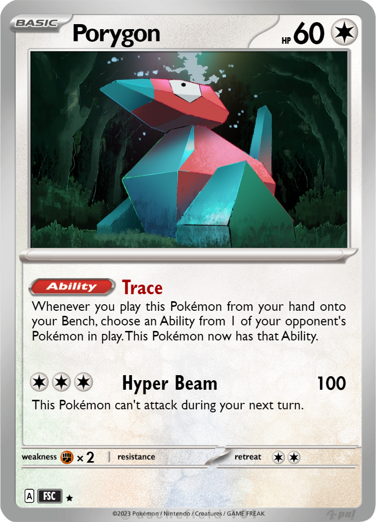 Porygon - BreadCrumbs | Pokécardmaker.net