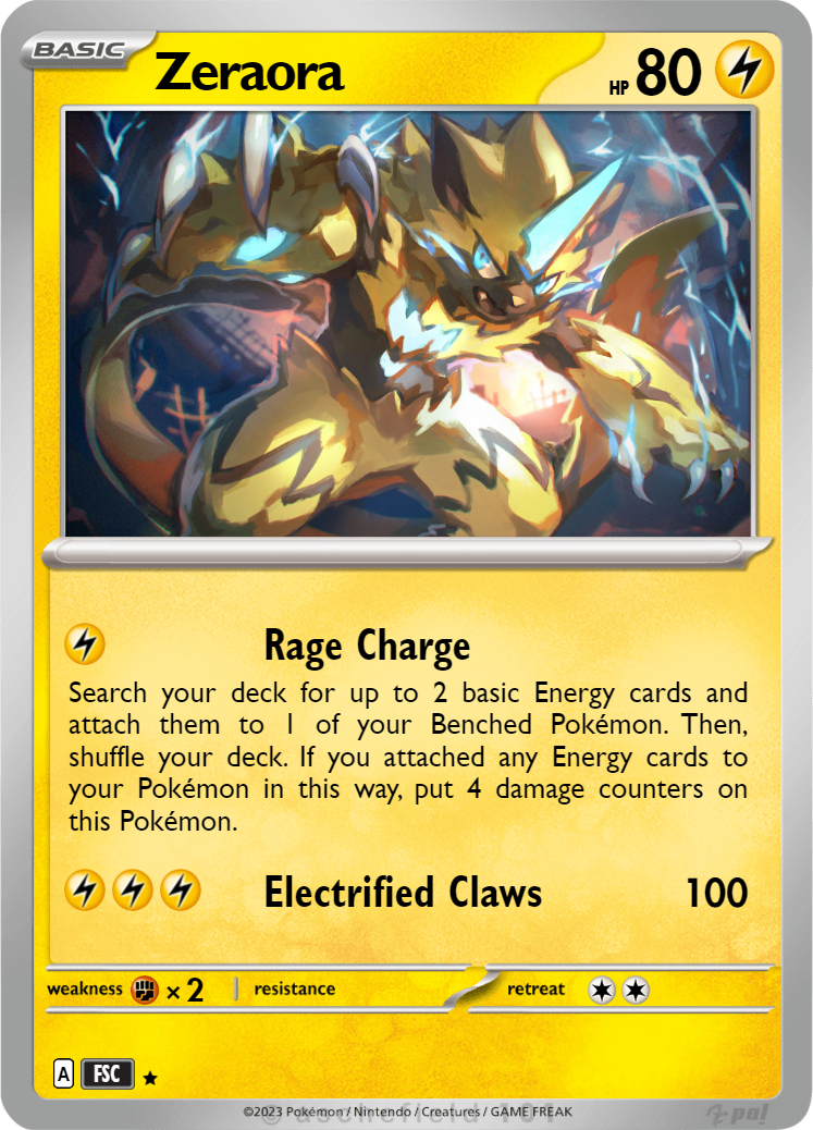 Zeraora - BreadCrumbs | Pokécardmaker.net