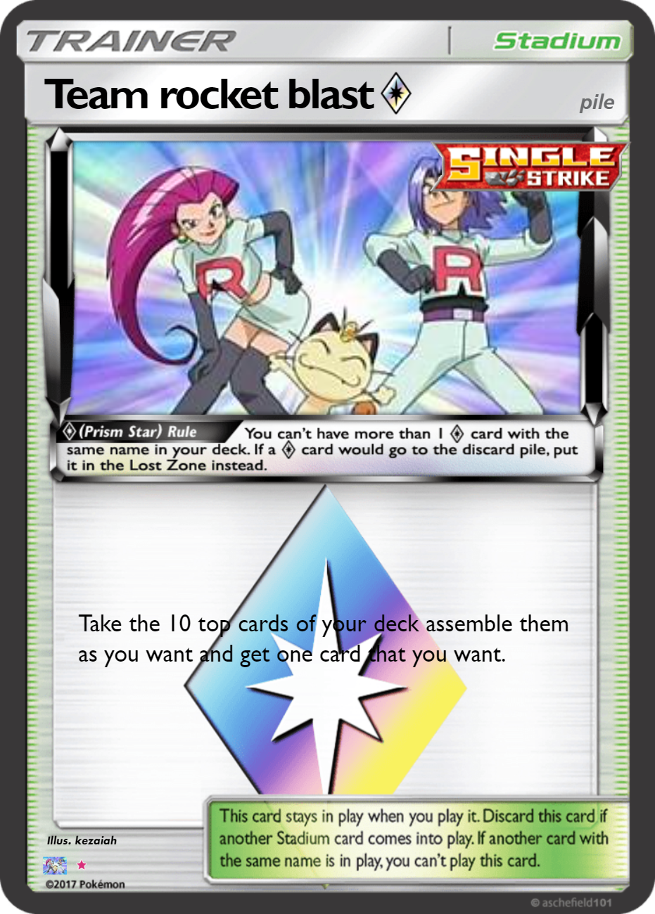 Team rocket blast - Brovsss | Pokécardmaker.net