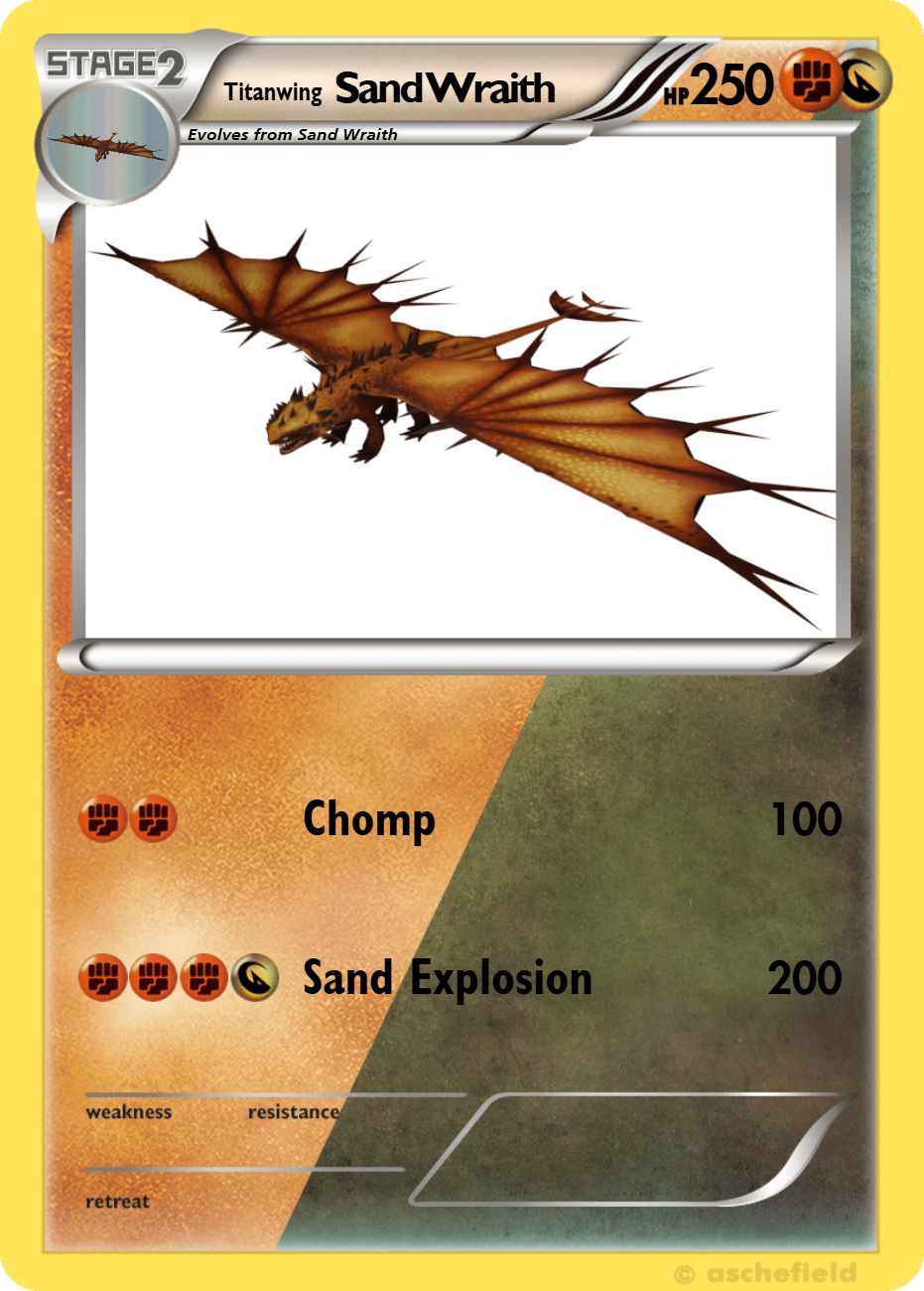 ==Sand Wraith== - Bruh_1234 | Pokécardmaker.net