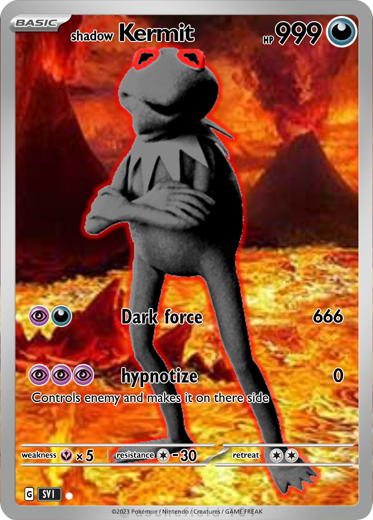 Kermit - Bruhthegod | Pokécardmaker.net
