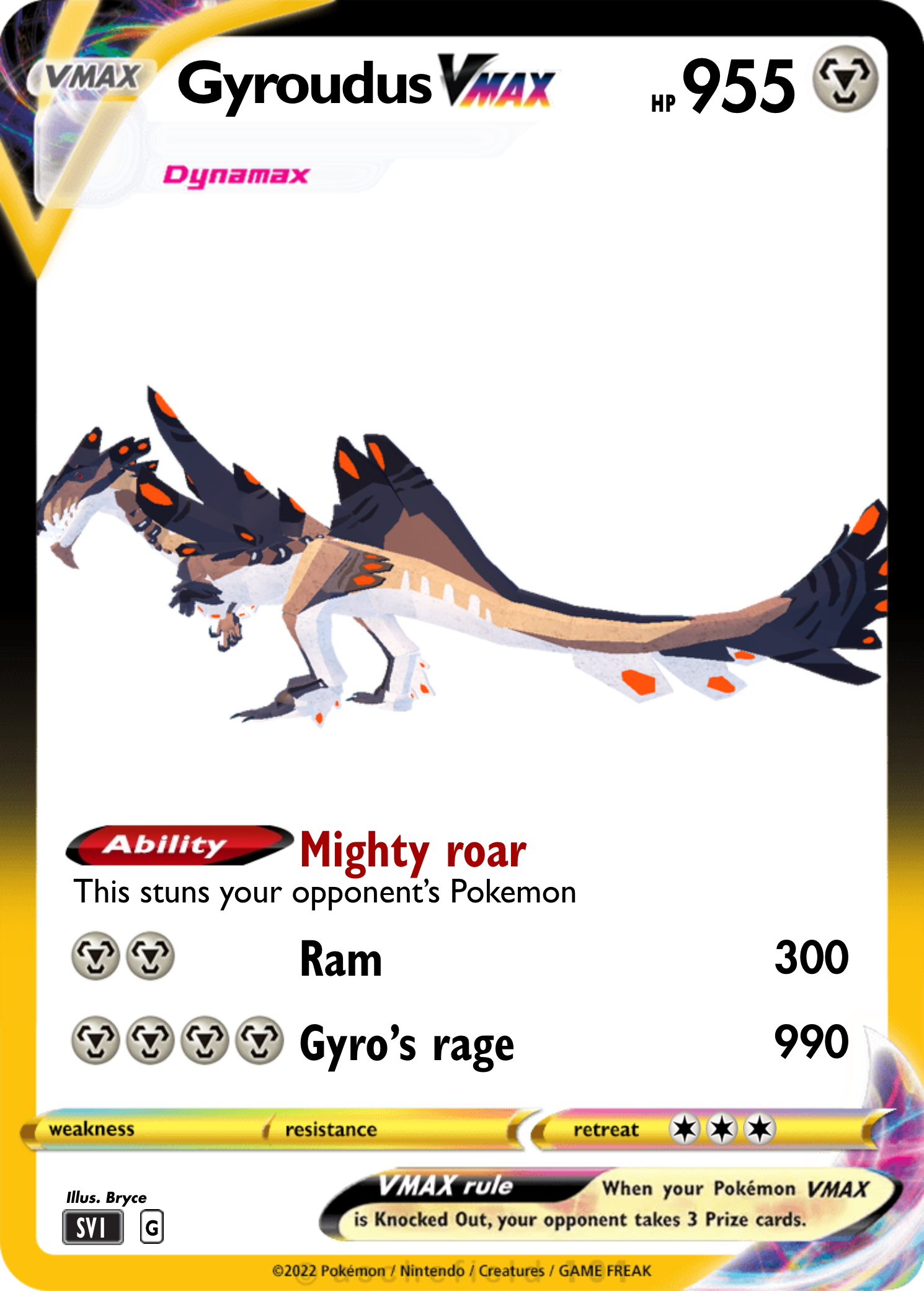 Gyroudus - Bryce_the_catcher | Pokécardmaker.net