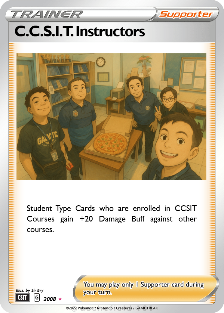 C.C.S.I.T. Instructors - Brynnstone | Pokécardmaker.net