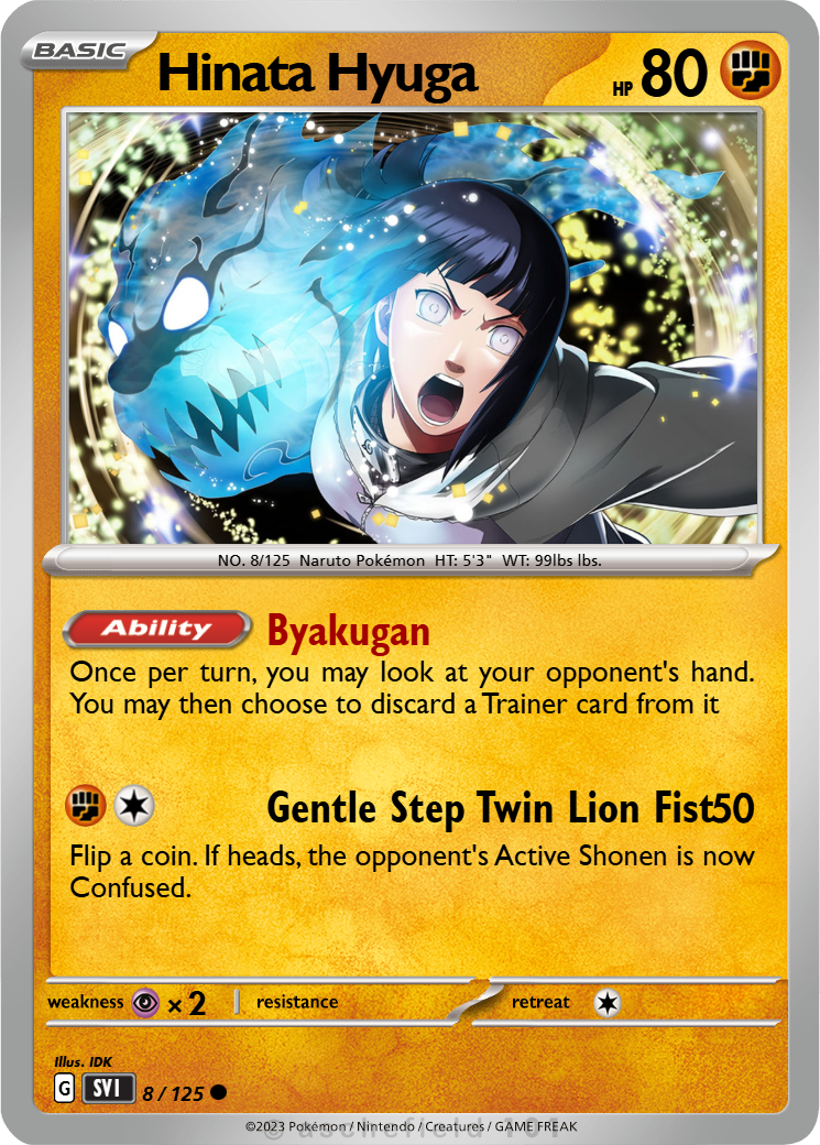 Hinata Hyuga - BullseyeHAP77 | Pokécardmaker.net