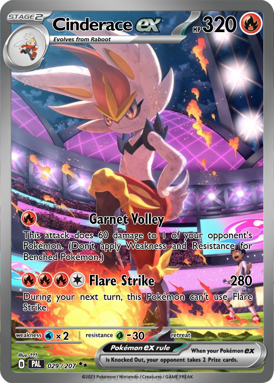 Cinderace - Bunzous | Pokécardmaker.net