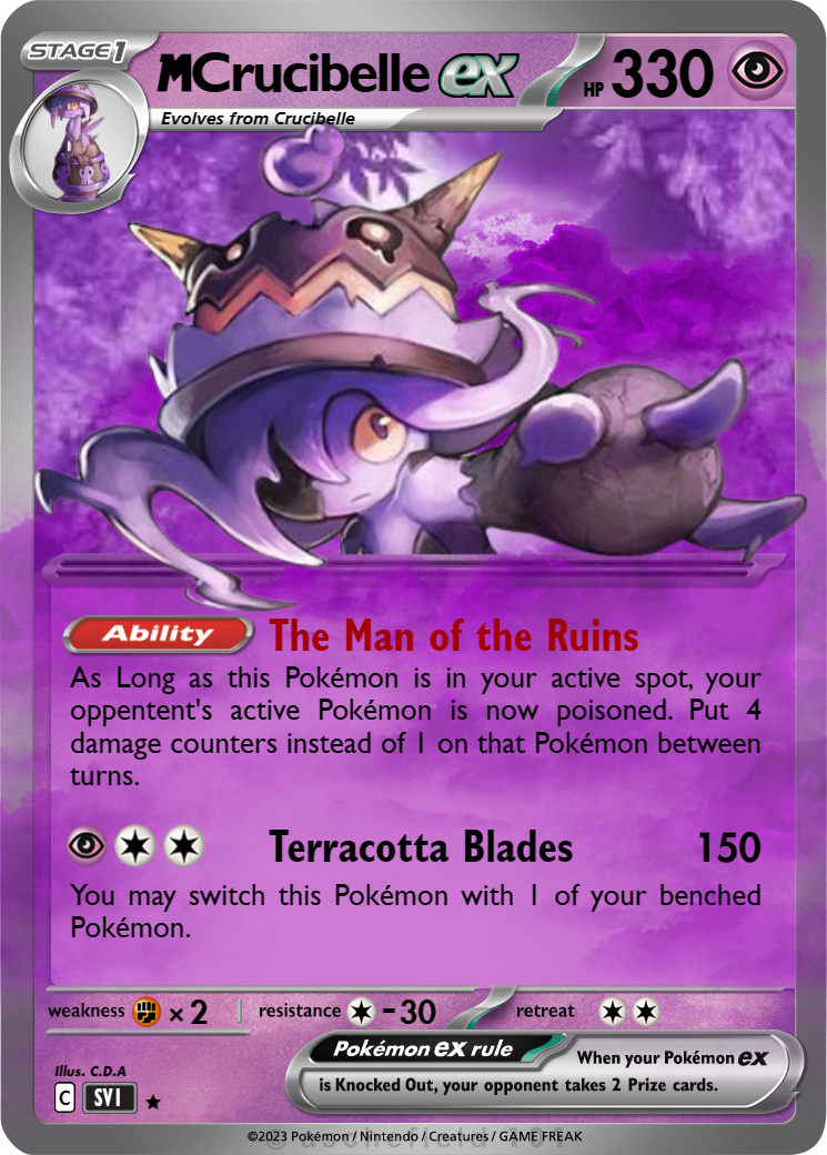 [m]Crucibelle - CDAtheDinoboy | Pokécardmaker.net