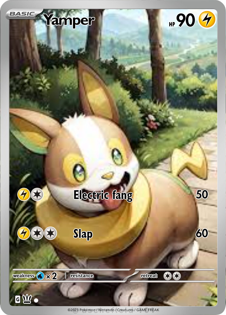 Yamper - CITRUSTHEGOAT | Pokécardmaker.net