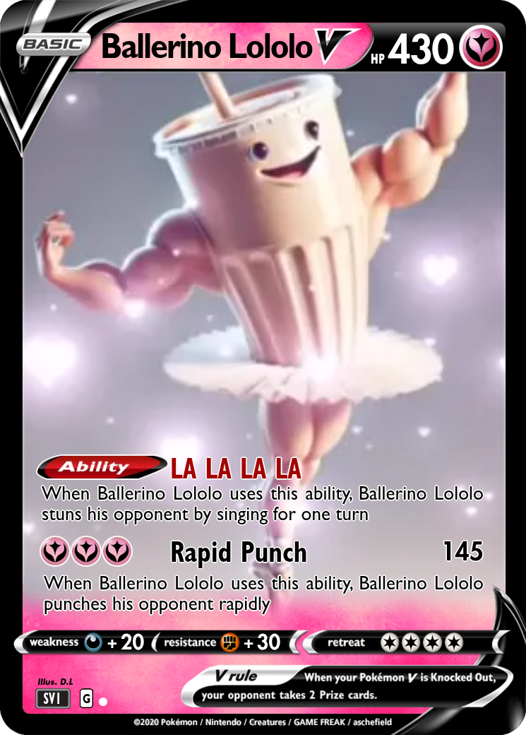 Ballerino Lololo - CT-27-5555 | Pokécardmaker.net