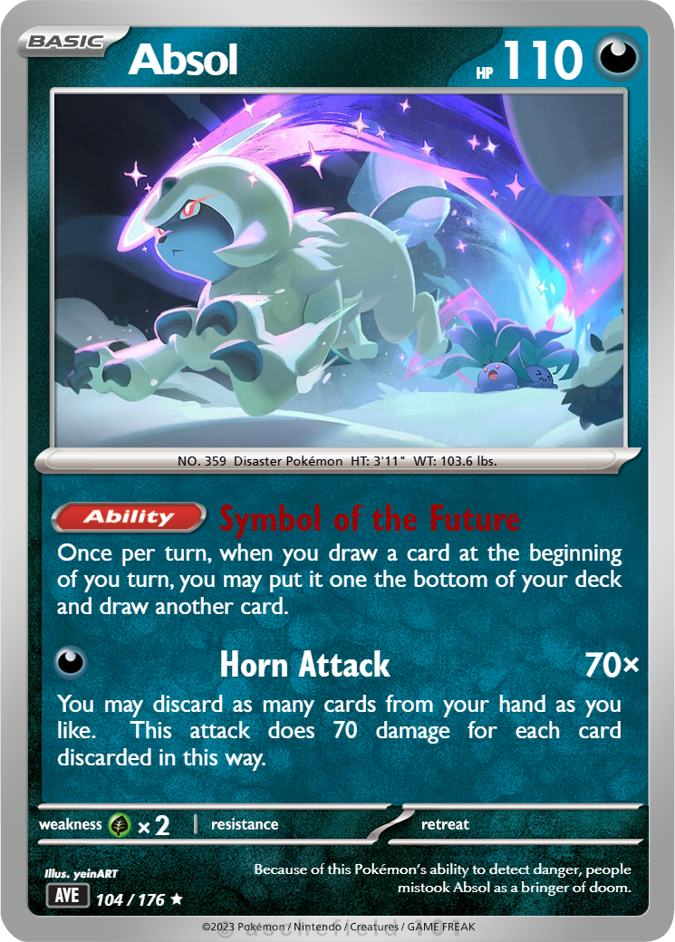 Absol - CT1023 | Pokécardmaker.net