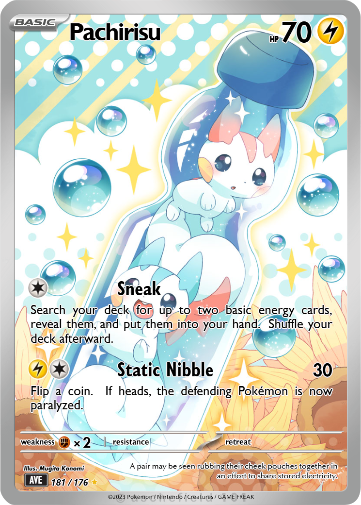 Pachirisu - CT1023 | Pokécardmaker.net