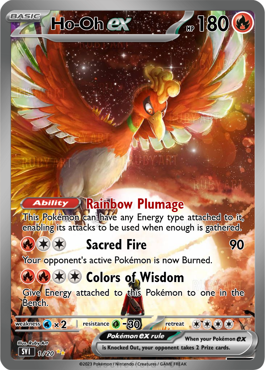 Ho-Oh - Camjohn16 | Pokécardmaker.net