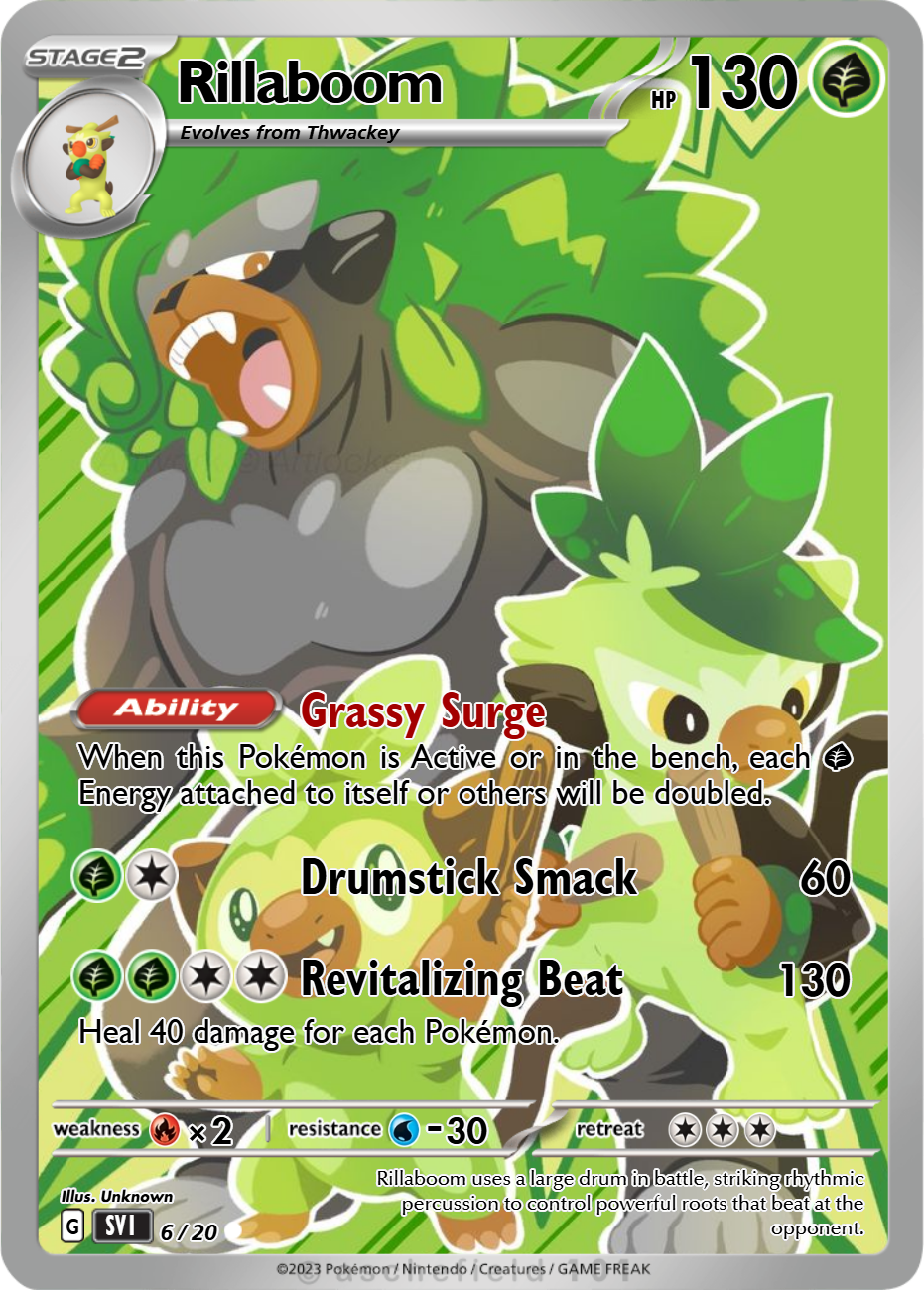 Rillaboom - Camjohn16 | Pokécardmaker.net