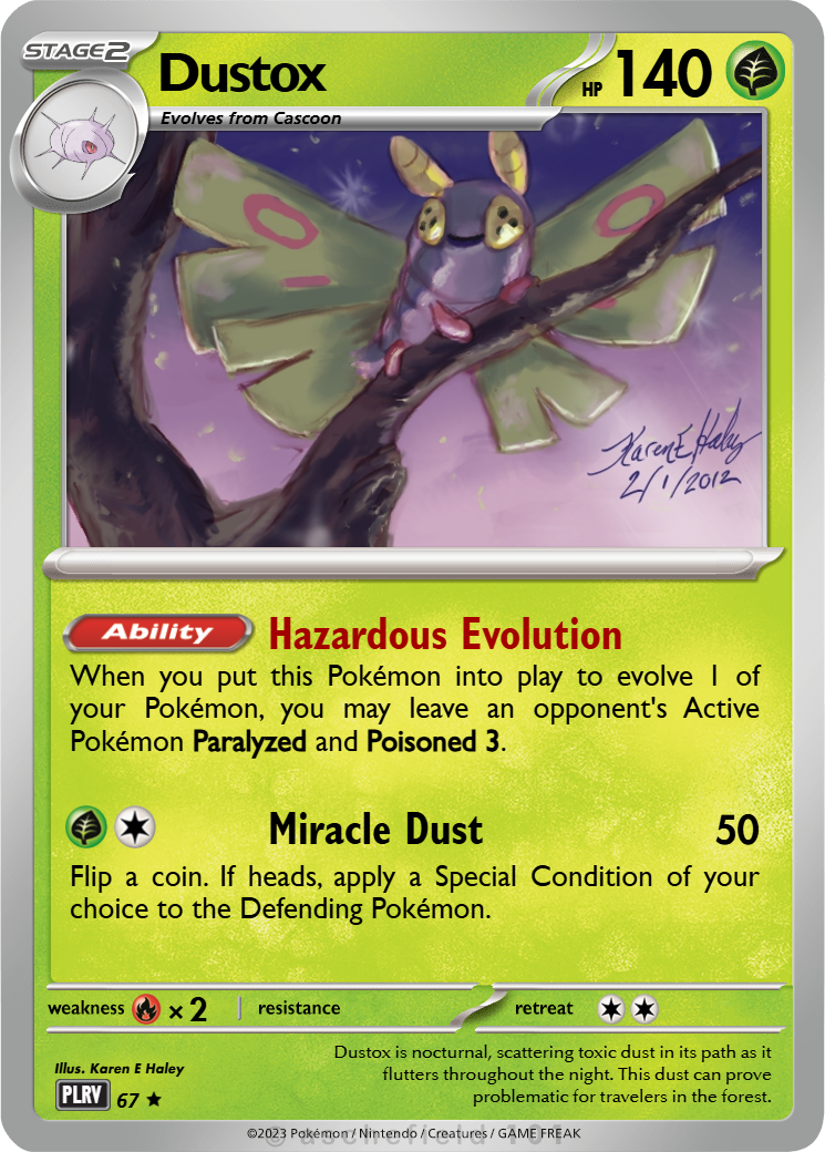 Dustox - Cannonshrike | Pokécardmaker.net