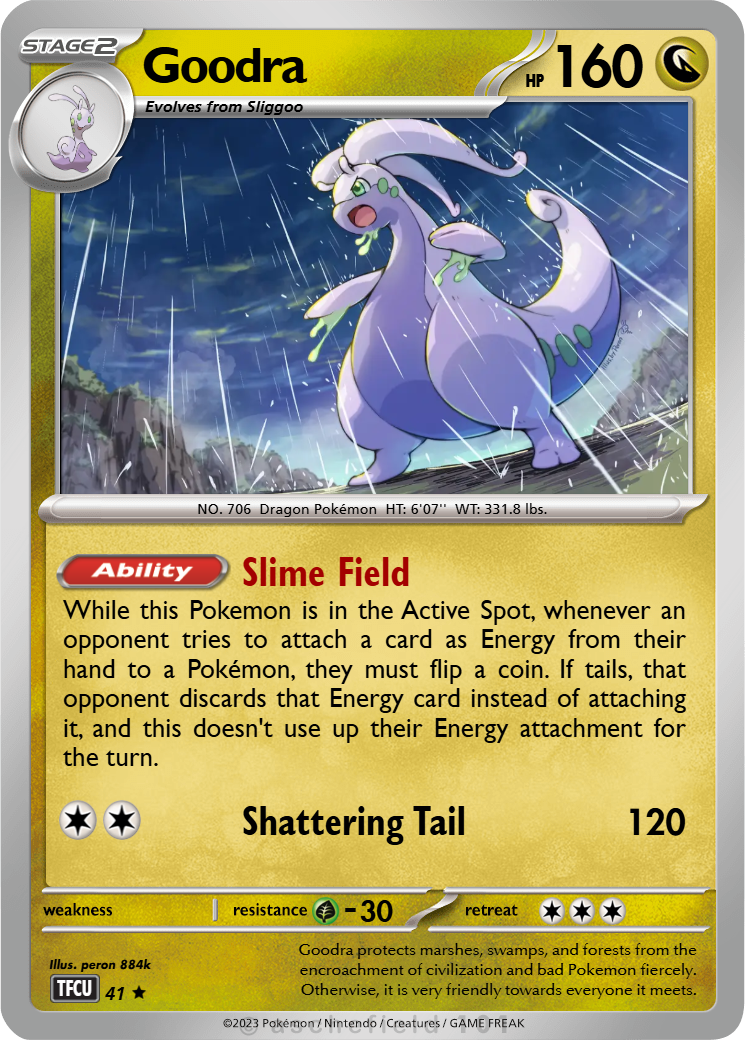 Goodra - Cannonshrike | Pokécardmaker.net