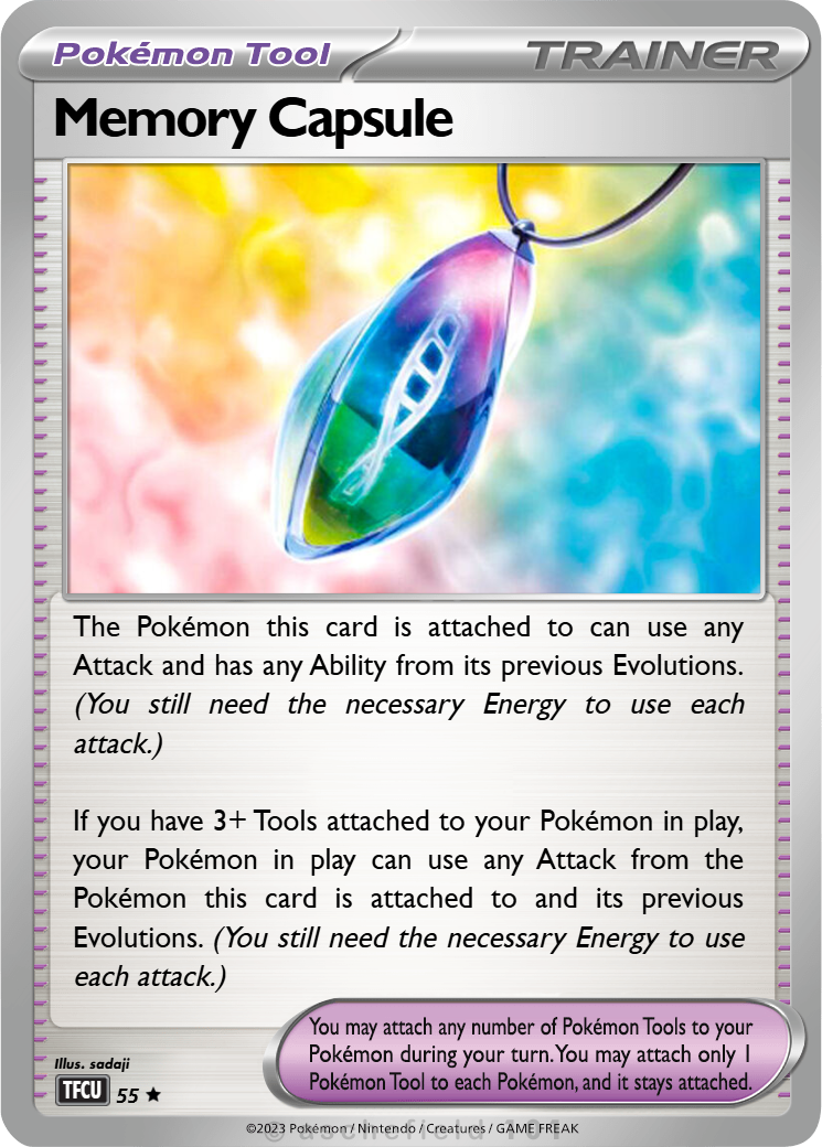 Memory Capsule - Cannonshrike | Pokécardmaker.net