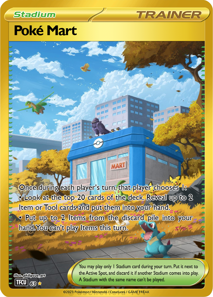 Poké Mart - Cannonshrike | Pokécardmaker.net