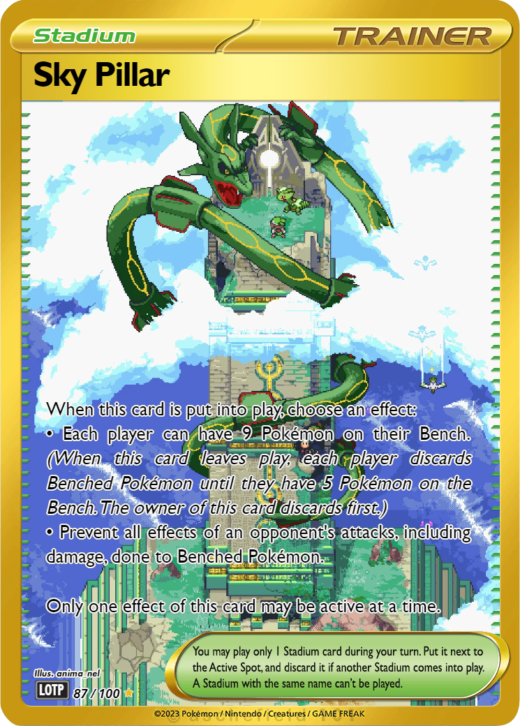 Sky Pillar - Cannonshrike | Pokécardmaker.net