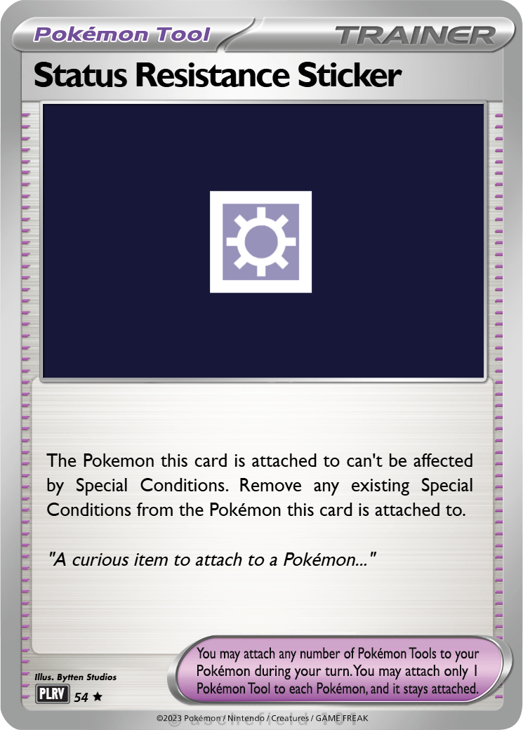 Status Resistance Sticker - Cannonshrike | Pokécardmaker.net