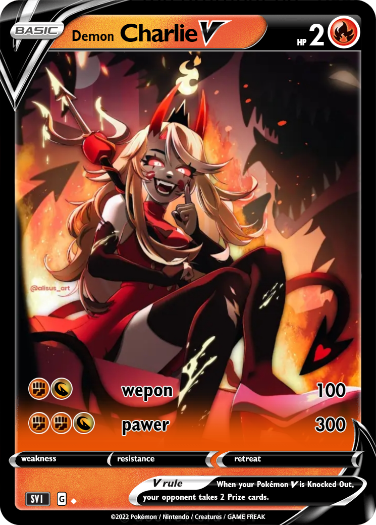 Charlie - Card-art-2011 | Pokécardmaker.net