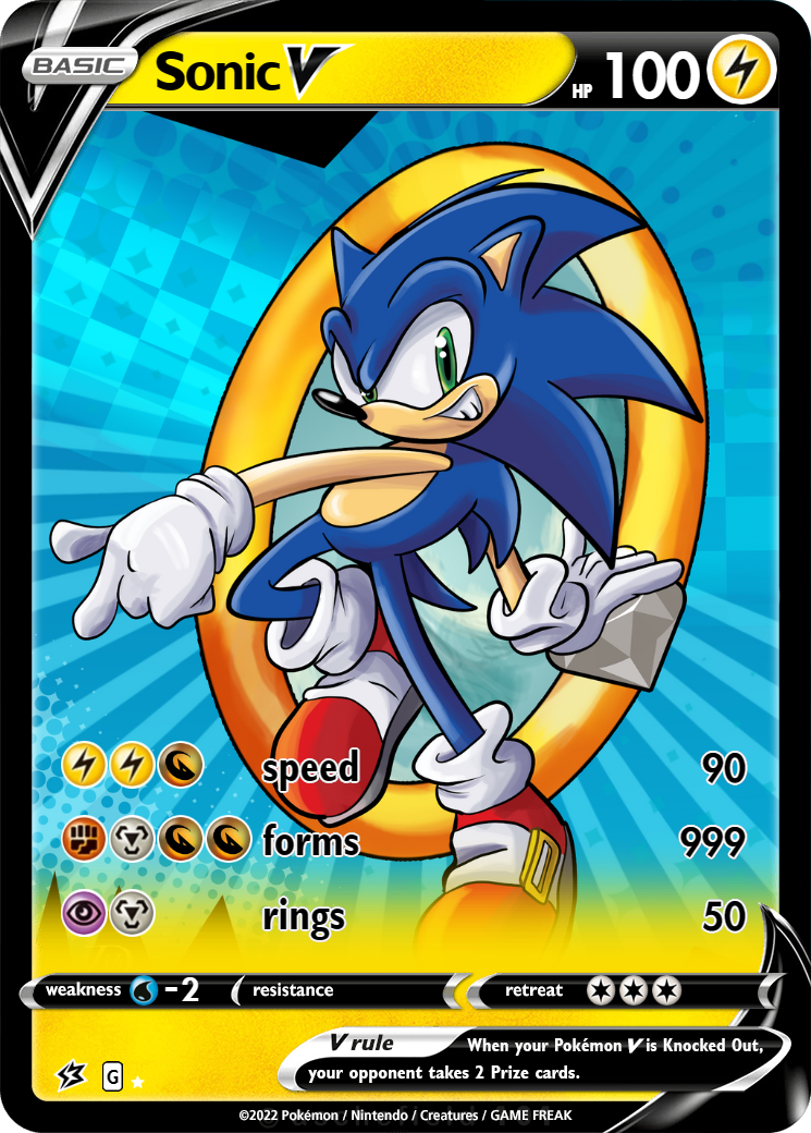 Sonic - Card-art-2011 | Pokécardmaker.net