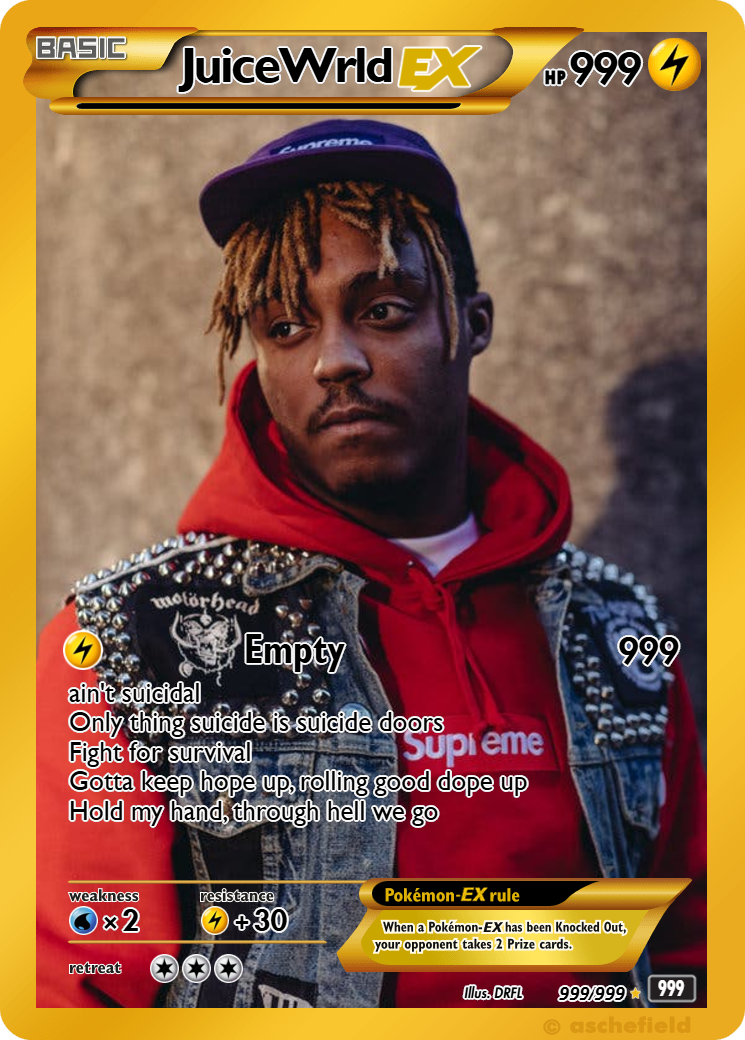 JuiceWrld - CardsBYAaron | Pokécardmaker.net