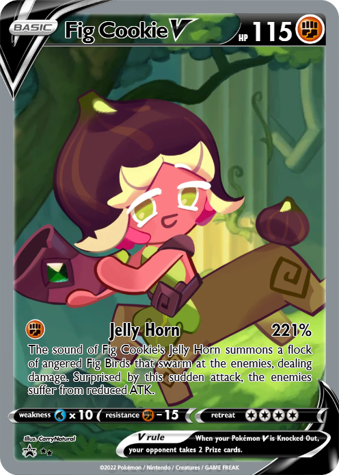 Fig Cookie - CarryNatural | Pokécardmaker.net