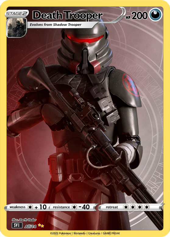 Death Trooper - CaseOhdilla | Pokécardmaker.net