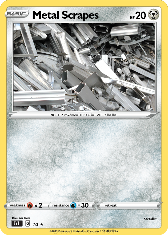 Metal Scrapes - CaseOhdilla | Pokécardmaker.net