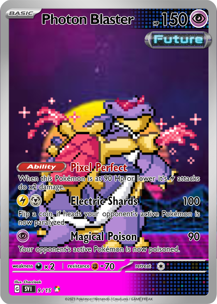 Photon Blaster - Charcloak67 | Pokécardmaker.net