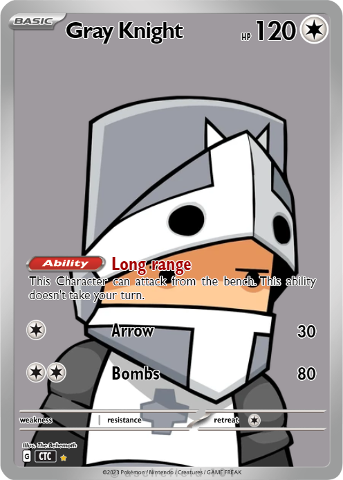 Gray Knight - Chavito | Pokécardmaker.net