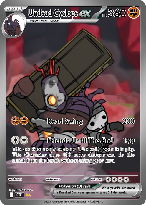 Undead Cyclops - Chavito | Pokécardmaker.net