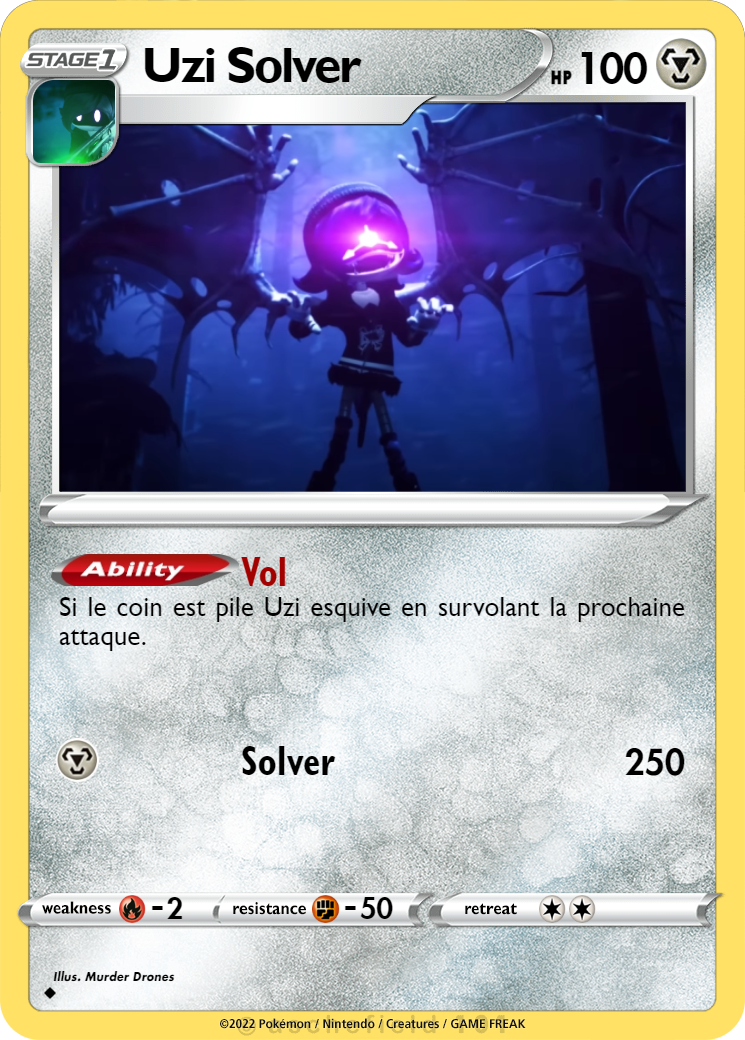 Uzi Solver - Chaxolotl | Pokécardmaker.net